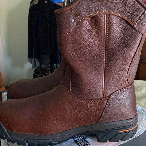 Timberland | Shoes | Helix Pullon Composite Safety Toe Boots 2 | Poshmark
